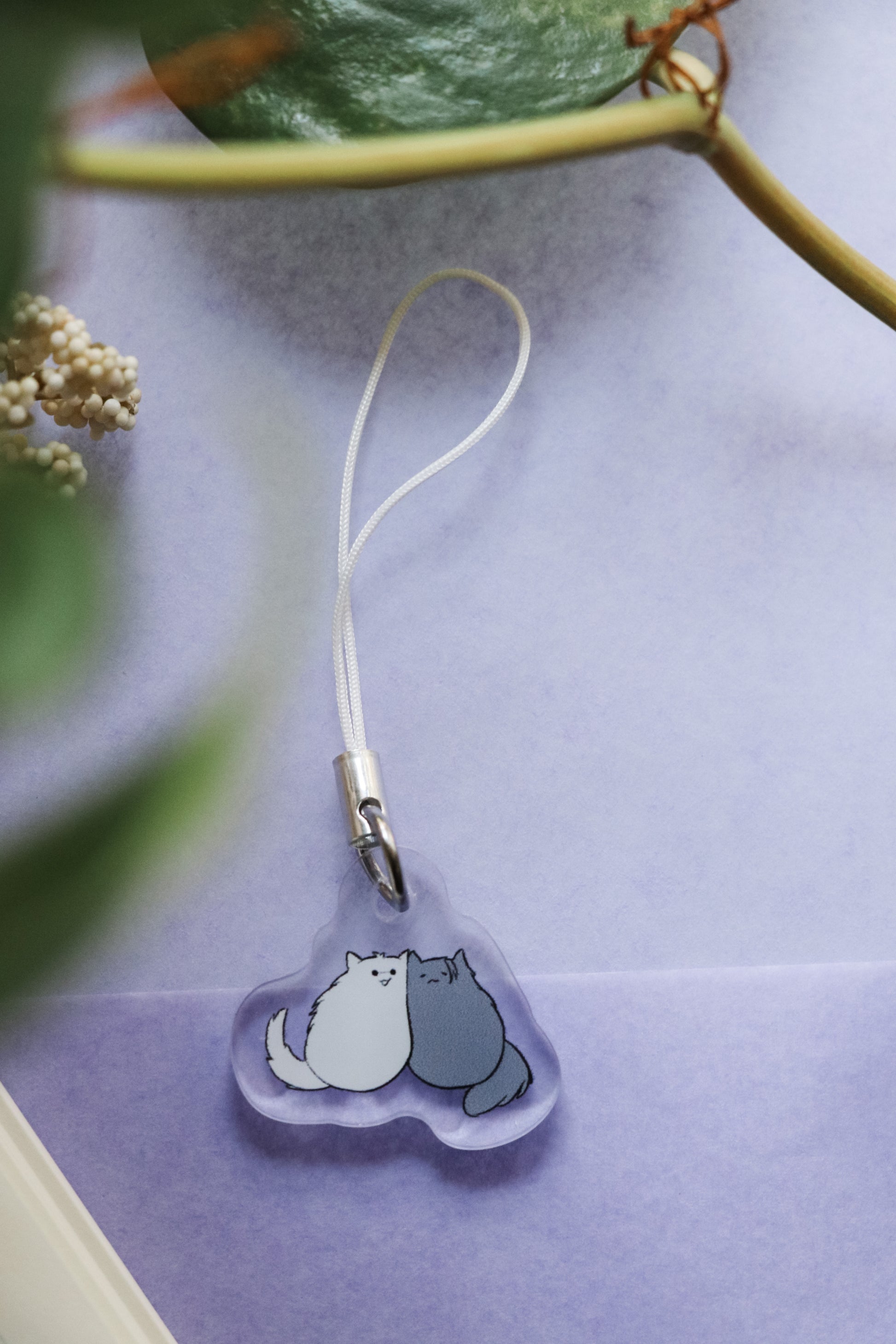 Jujutsu Kaisen - Gojo/Geto Cat Phone Charm – lynuyu